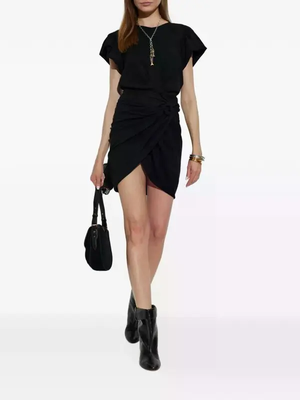 Isabel Marant Étoile Tullya Gathered Top - Black