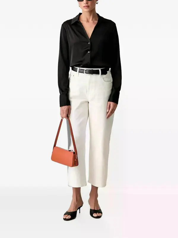 Guess Satin Finish Long Sleeve Shirt