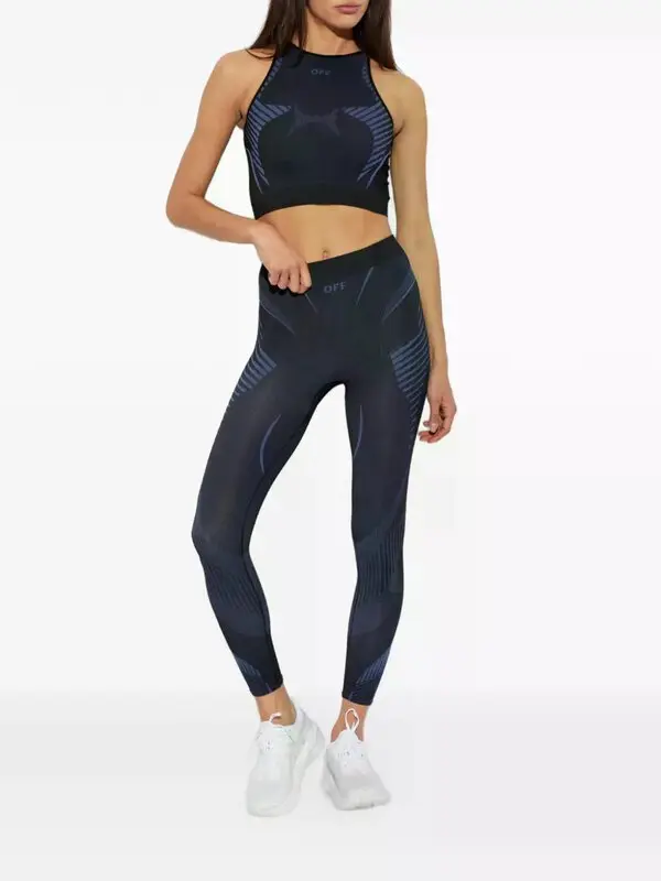 Off-White Logo-embellishment Leggings