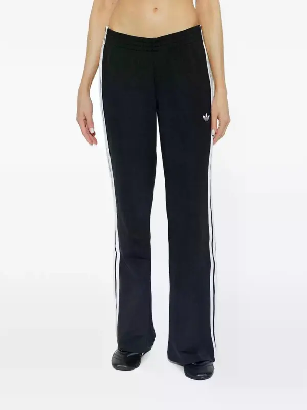 Adidas Logo-embroidered Side-stripe Track Pants