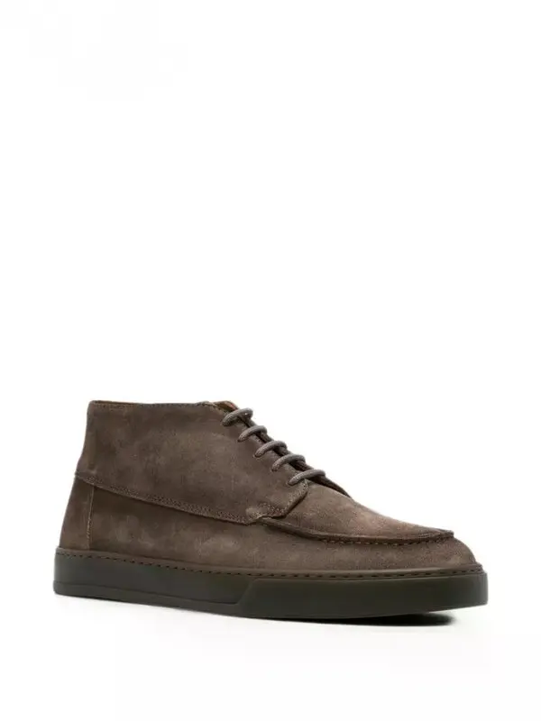 DOUCAL'S Steve Rs Lace-up Boat Shoes - Brown