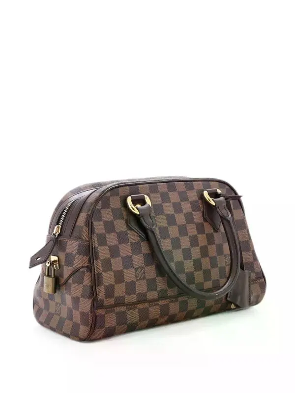 LOUIS VUITTON Duomo Boston Bag Damier Handbag