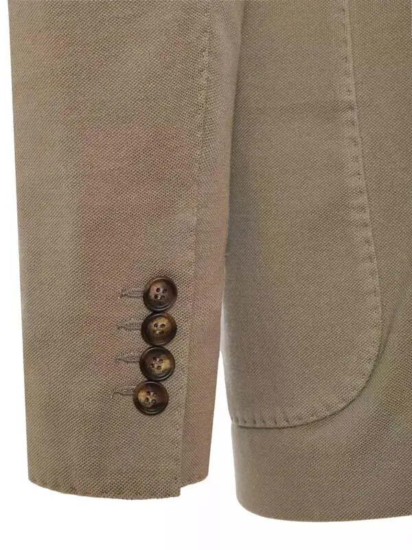 MANDELLI Notched-lapel Single-breasted Blazer