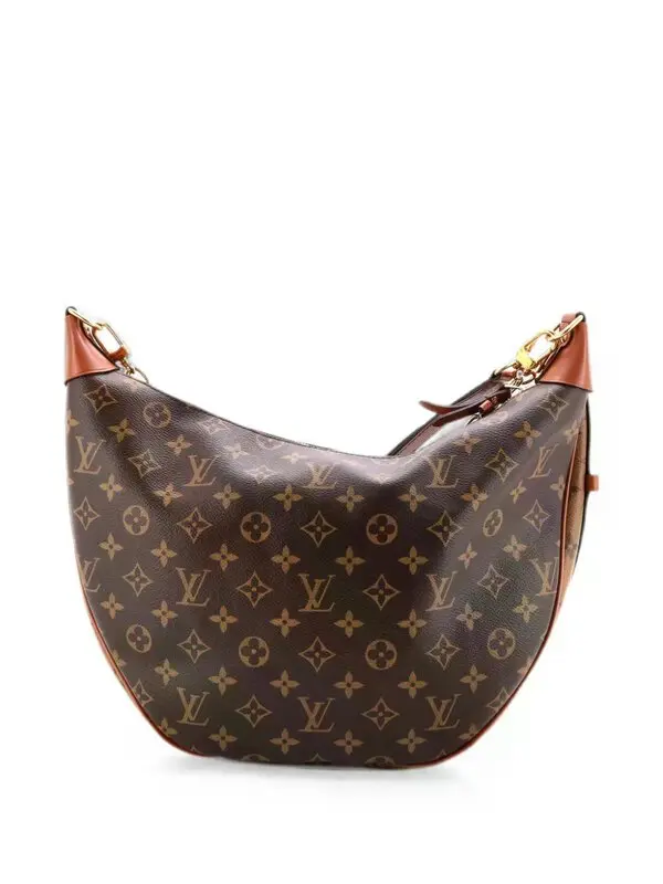 LOUIS VUITTON Loop Reverse Monogram Canvas Hobo Bag