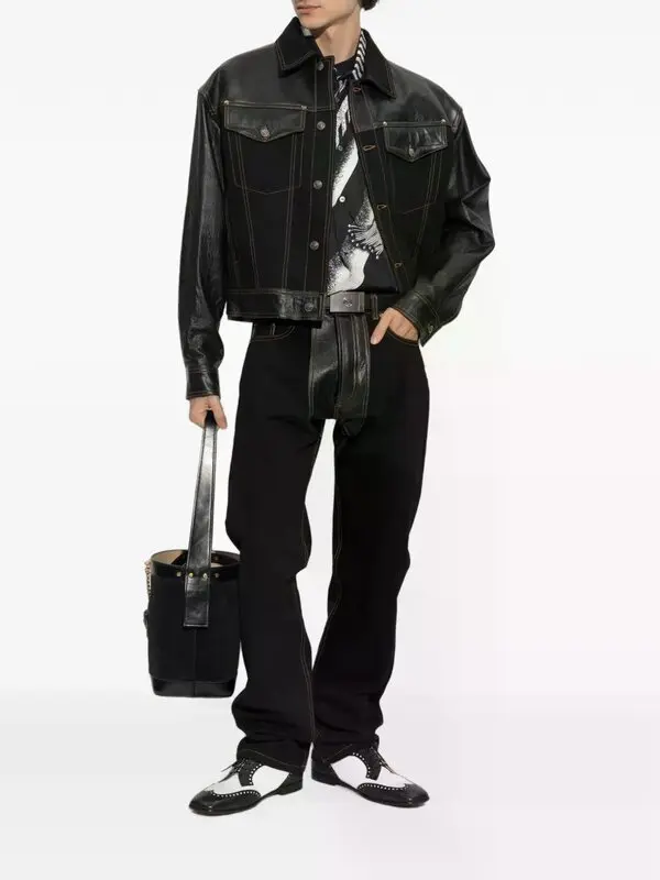Versace Tassel-print Silk Shirt