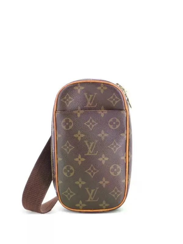 LOUIS VUITTON Pochette Gange Monogram Canvas Belt Bag