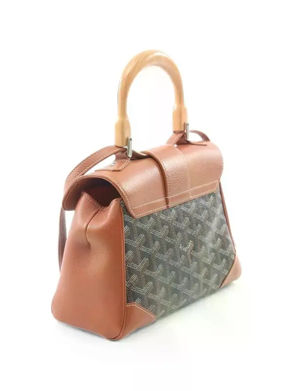 Goyard 2010s Saigon Mini Tote Bag - Brown