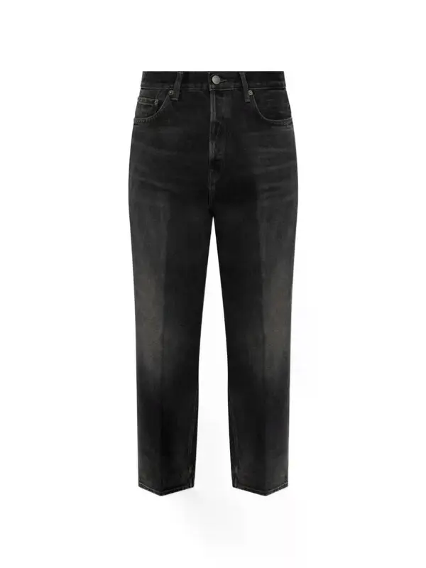 HAIKURE Betty Faded-effect Jeans - Black