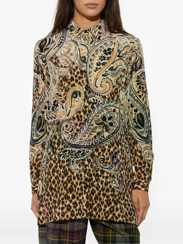 Etro Leopard-pattern Shirt