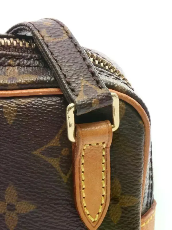 LOUIS VUITTON 2003 Monogram Marly Bandouliere Shoulder Bag - Brown