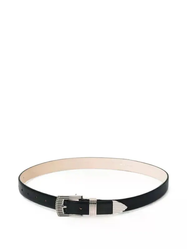 DEHANCHE Rosen Leather Belt - Black