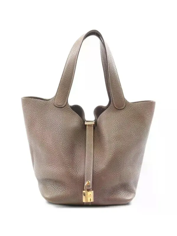 Hermès 2000s Mm Picotin Lock Tote Bag - Brown