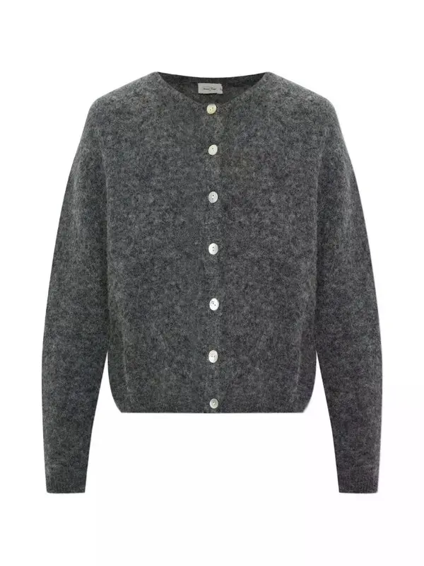 American Vintage Button-fastening Cardigan - Grey