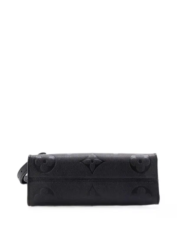 LOUIS VUITTON Onthego Monogram Empreinte Giant East West Tote Bag - Black