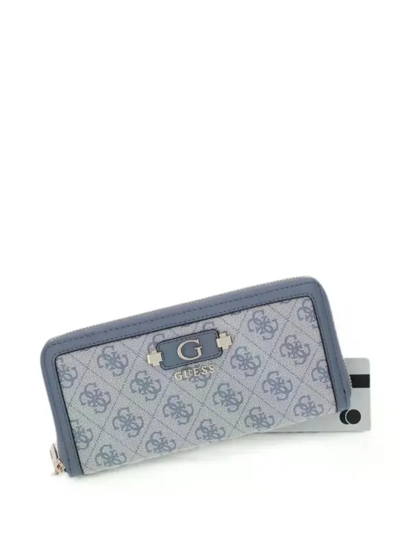 Guess Logo-print Detachable-strap Wallet