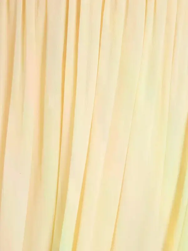 Zimmermann Crochet-paneled Georgette Maxi Sdress