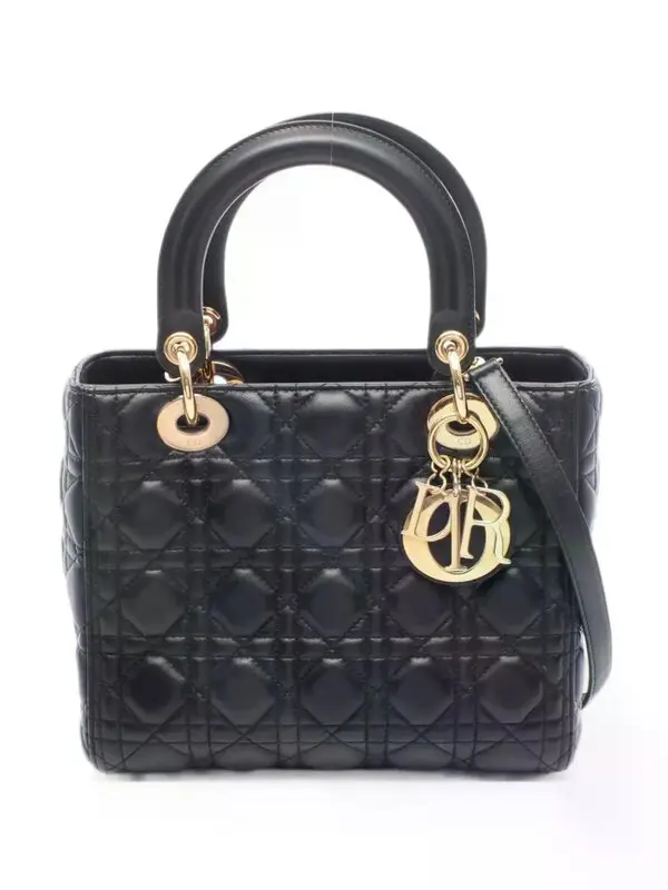 Dior 2010s Lady Tote Bag - Black