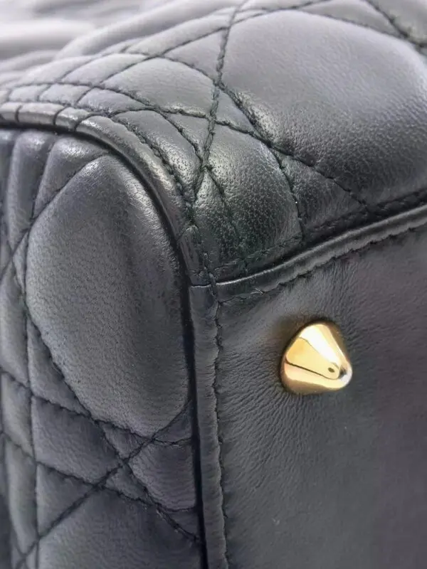 Dior 2010s Lady Tote Bag - Black