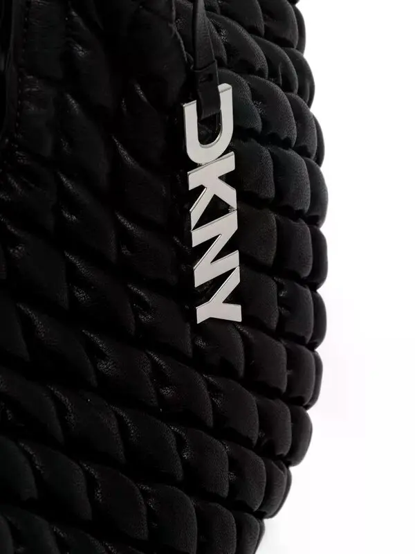 Dkny Paula Quilted Logo-tag Tote Bag