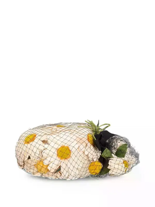 CESARE CANESSA Floral-embellished Hat