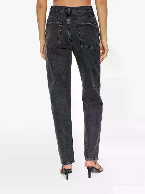JIL SANDER Button Tapered-leg Jeans