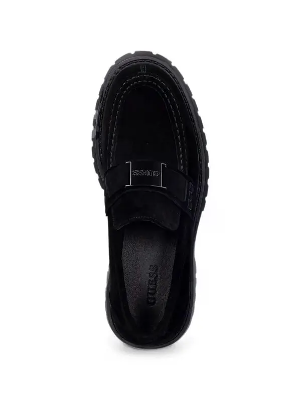 Guess Logo-plaque Chunky-sole Loafers