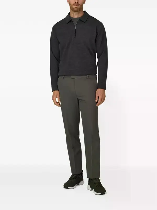 Boggi Milano Trousers In Technical Fabric B Tech