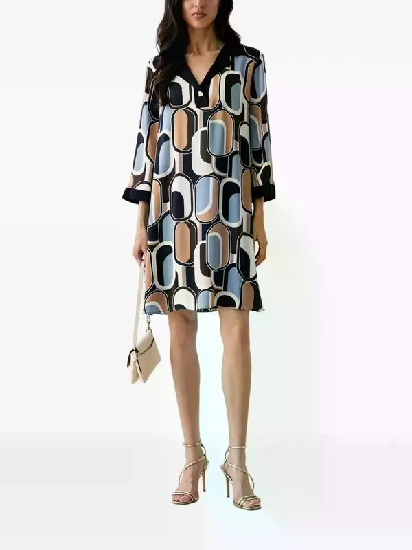 Joseph Ribkoff Geometric-print Shift Dress