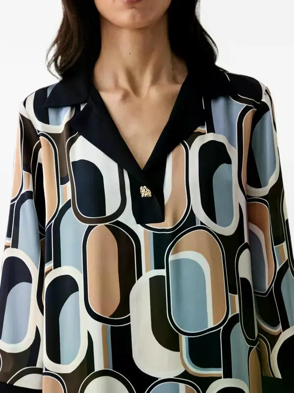 Joseph Ribkoff Geometric-print Shift Dress