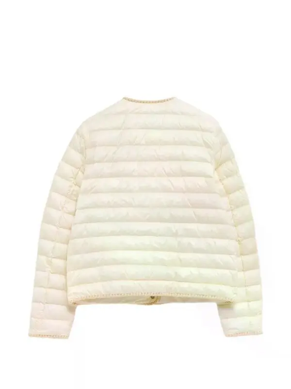 Moncler Braided-trim Quilted Jacket