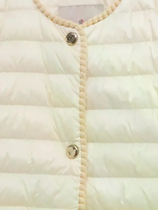 Moncler Braided-trim Quilted Jacket