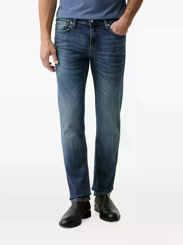 Guess Faded Whiskered Jeans - Blue