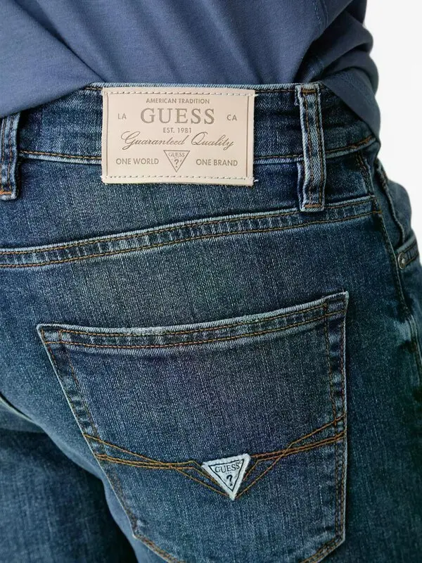 Guess Faded Whiskered Jeans
