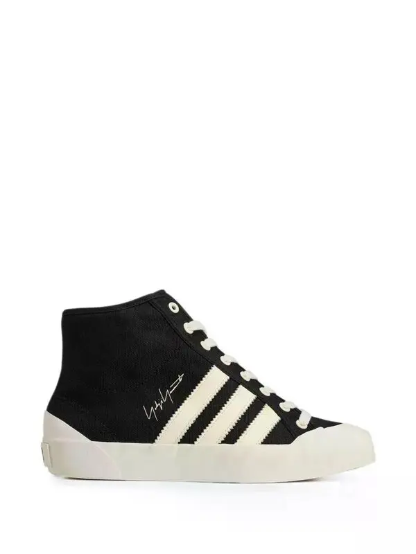Y3 High-top Canvas Sneakers