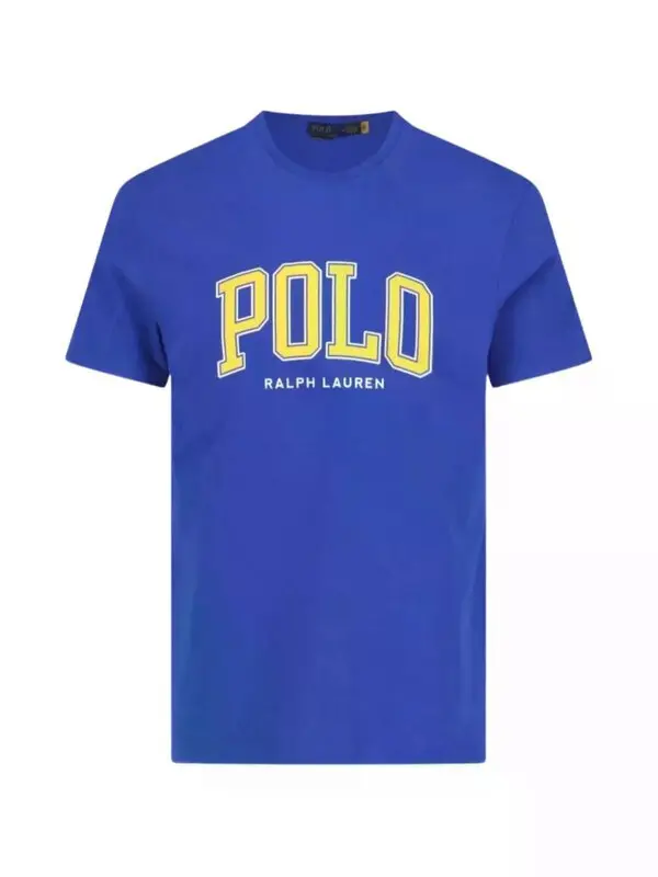 Polo Ralph Lauren Logo-print Cotton T-shirt - Blue