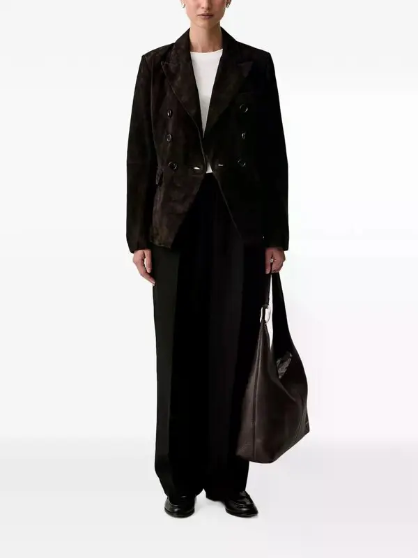 JOOP! Double-breasted Suede Jacket