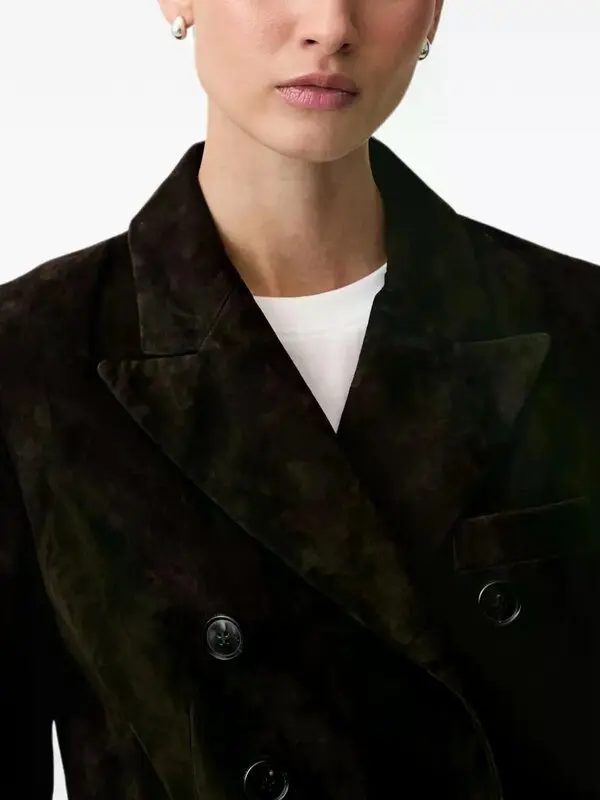 JOOP! Double-breasted Suede Jacket