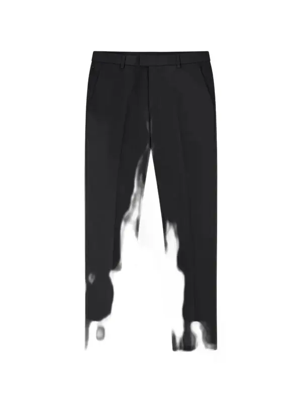 Boggi Milano Trousers In Technical Fabric B Tech - Black