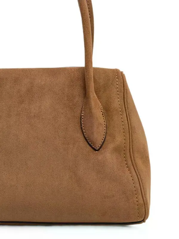 Dkny Amelie Bear-charm Suede Tote Bag