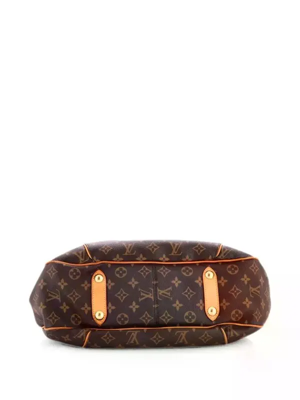 LOUIS VUITTON Monogram Canvas Galliera Pm Hobo Bag - Brown