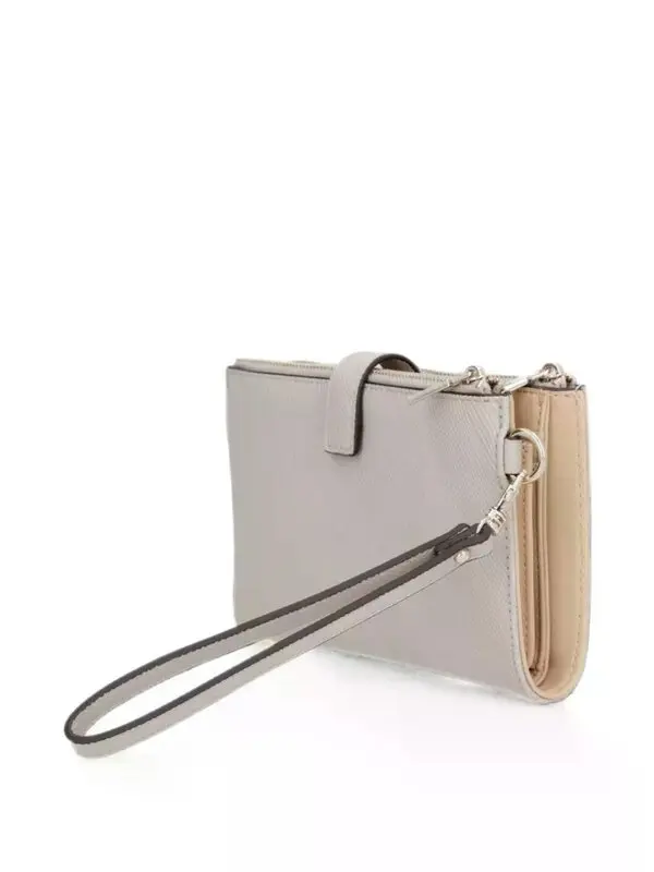 Guess Logo-plaque Wristlet Wallet