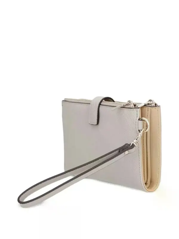 Guess Logo-plaque Wristlet Wallet