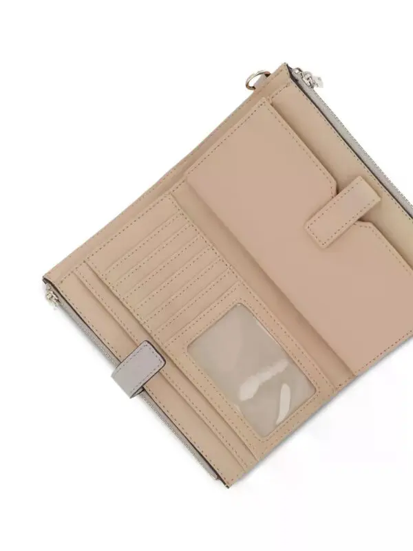 Guess Logo-plaque Wristlet Wallet