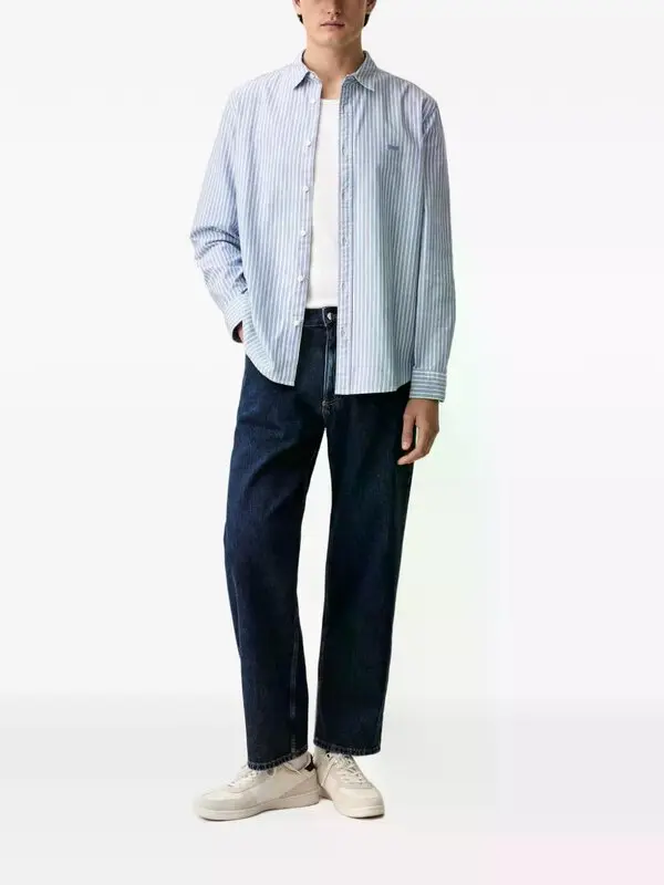 Marc O'polo Straight-leg Logo-patch Jeans