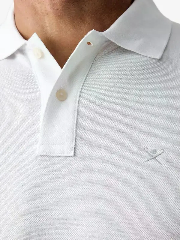HACKETT LONDON Logo-embroidered Polo Shirt