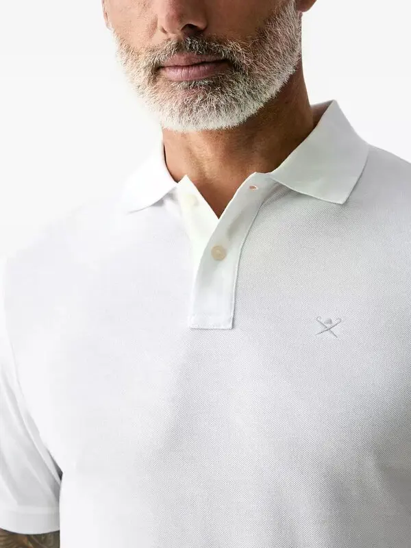 HACKETT LONDON Logo-embroidered Polo Shirt