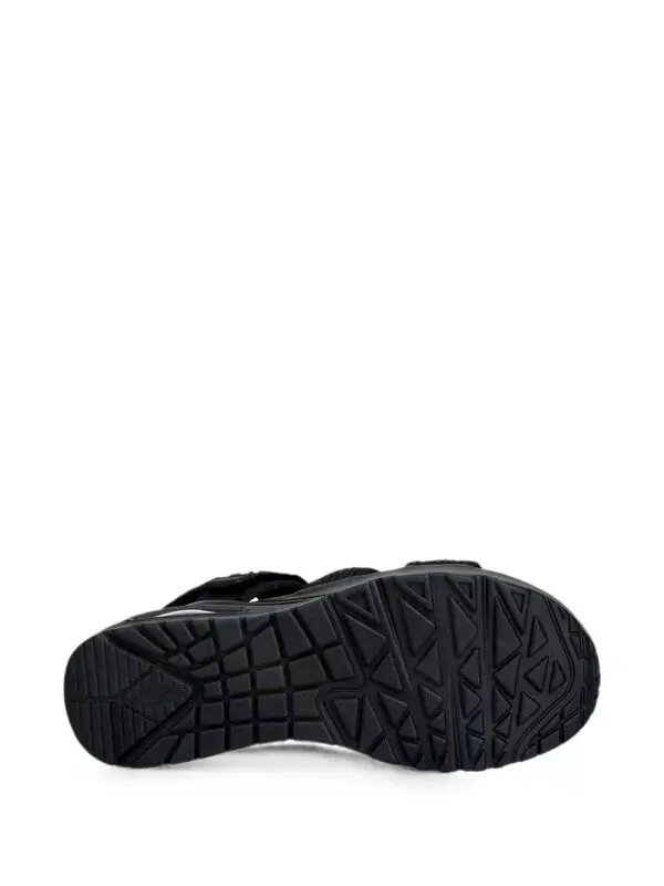 Sketchers Uno Touch-strap Platform Sandals