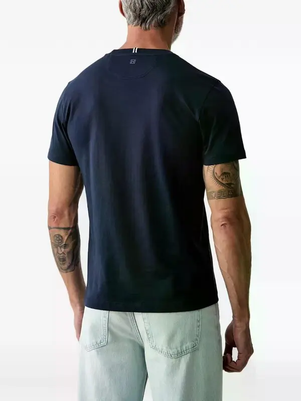 HACKETT LONDON Logo-print Crew Neck T-shirt