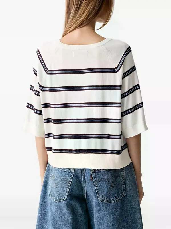 Marc O'polo Striped Short-sleeve Top