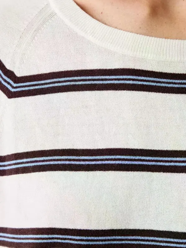 Marc O'polo Striped Short-sleeve Top